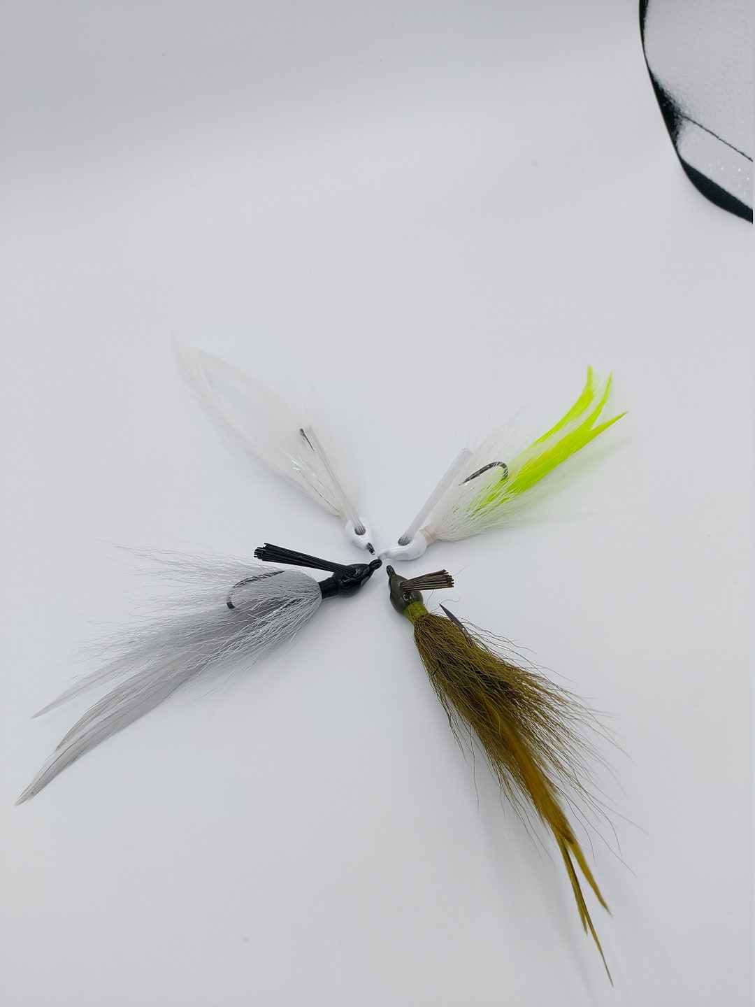Weedless preacher Jig Hand Tied - Etsy