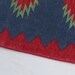 Multiple Sizes Cotton Modern Dark Blue and Dark Red Hand Woven Runner ...