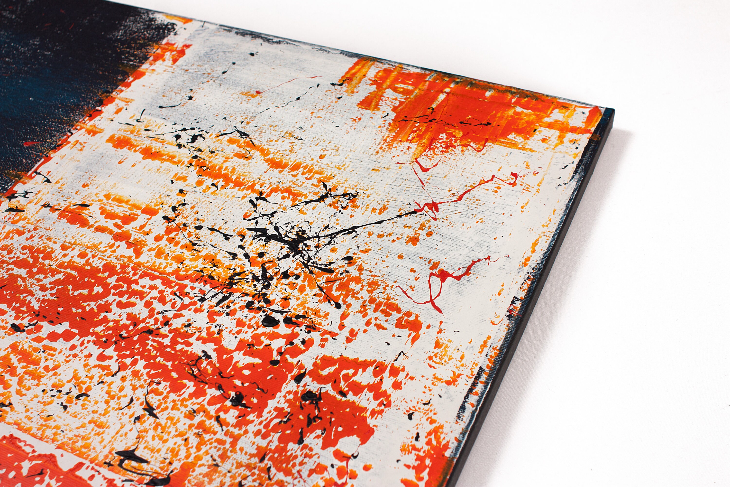 Transition-Transmission Abstract Art Wall Home Painting Original ...