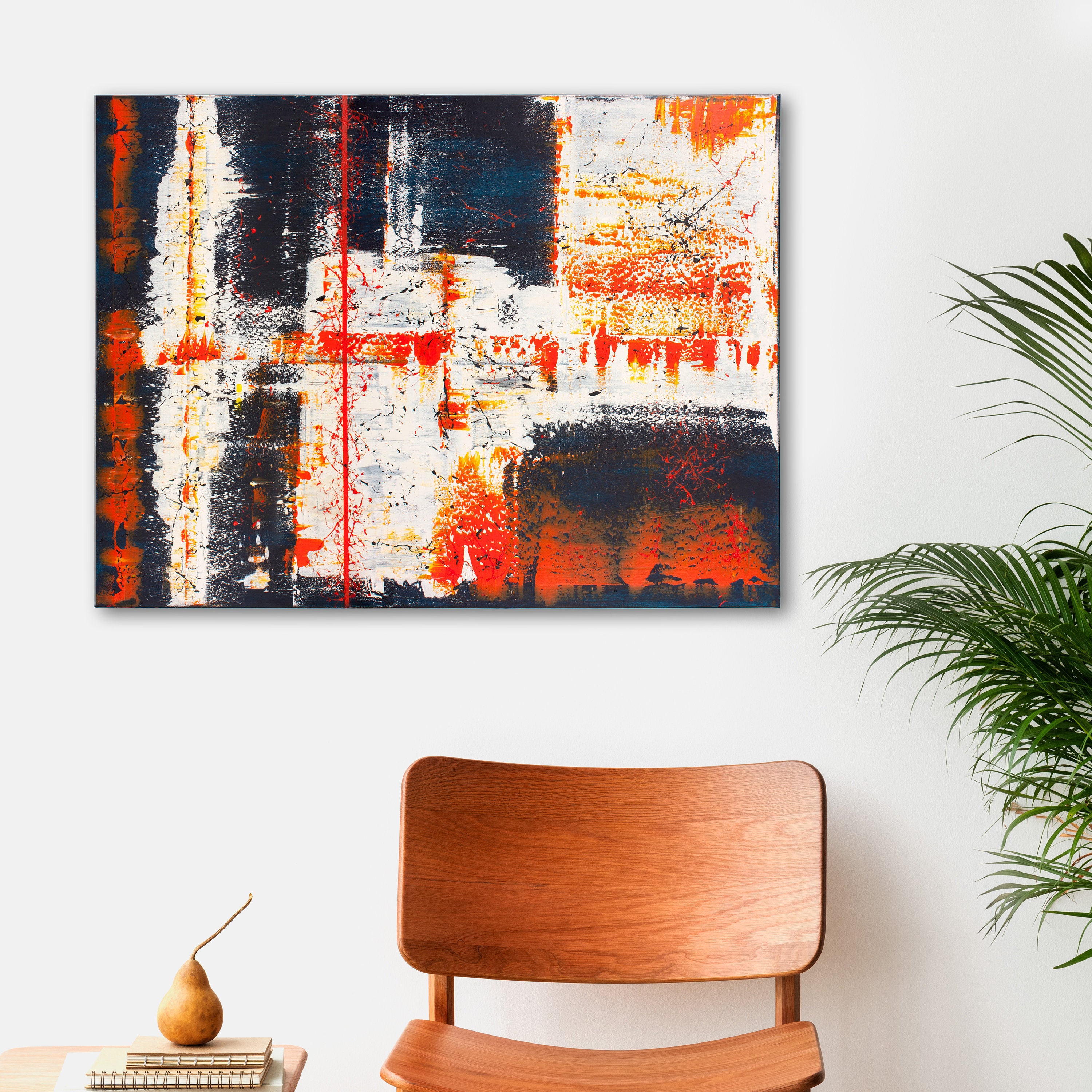 Transition-Transmission Abstract Art Wall Home Painting Original ...