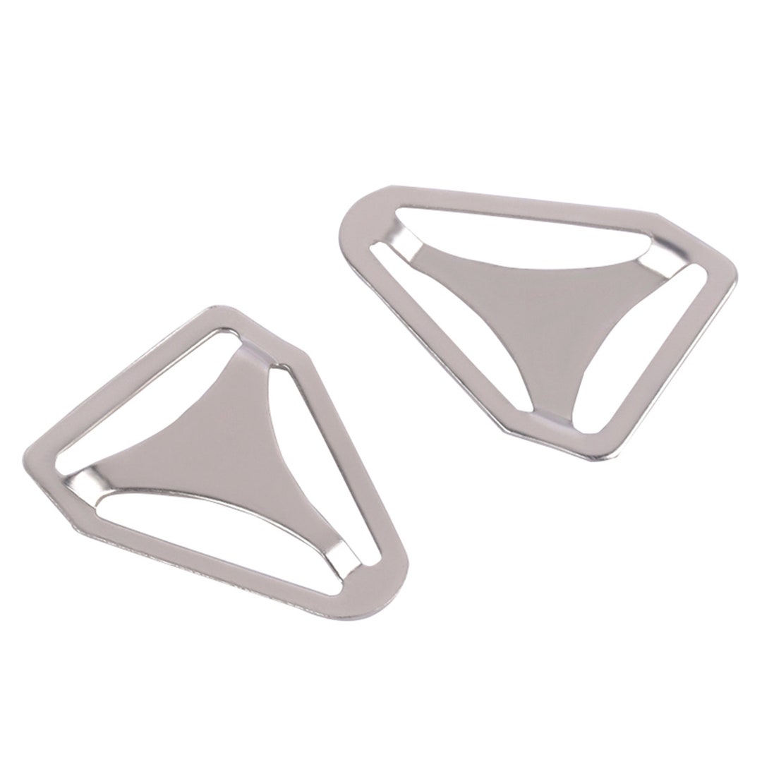 3/4 Inch Triangle Belt Adjuster Buckle Metal Suspender Clip - Etsy ...