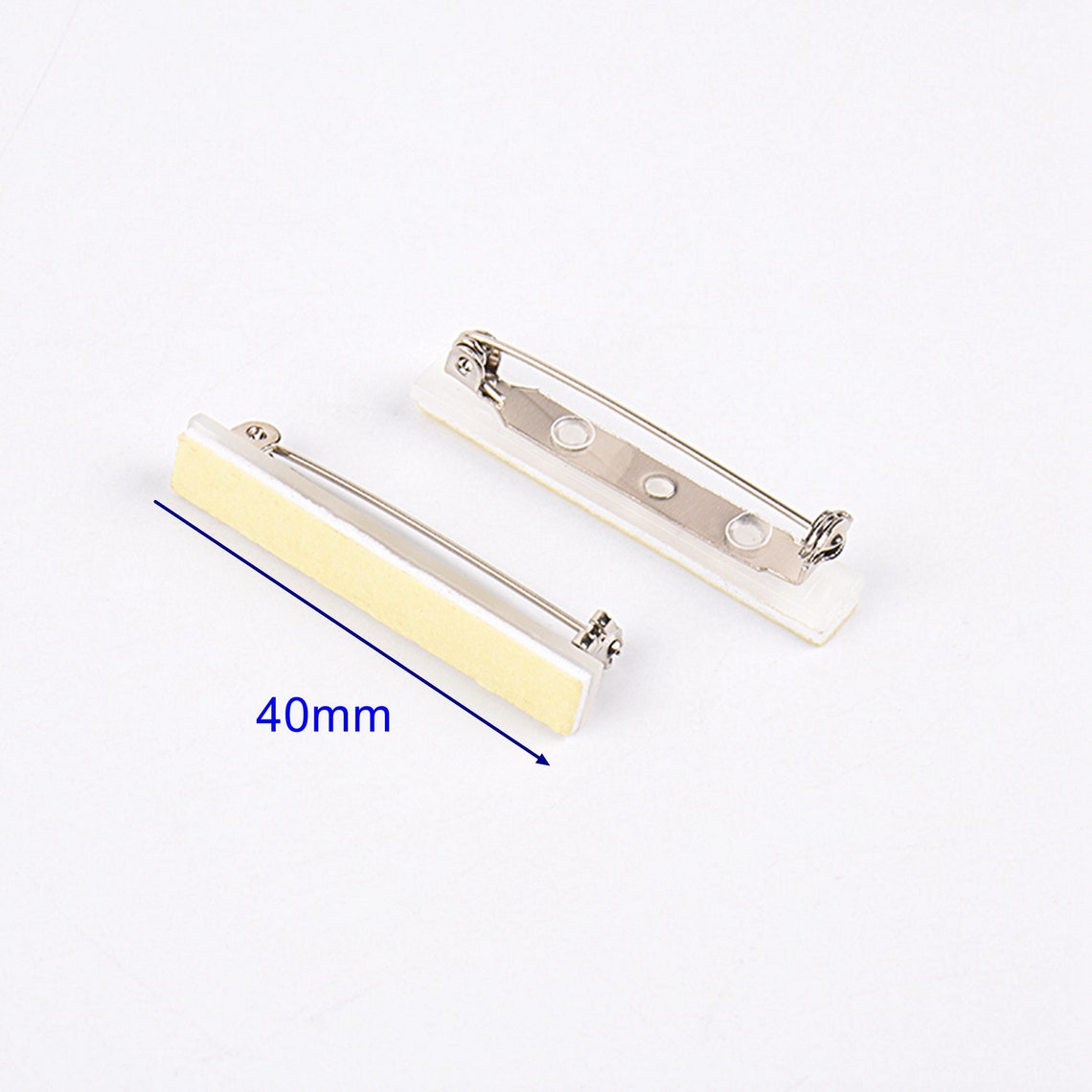 40mm Safety Pin With Adhesive Tape | Etsy