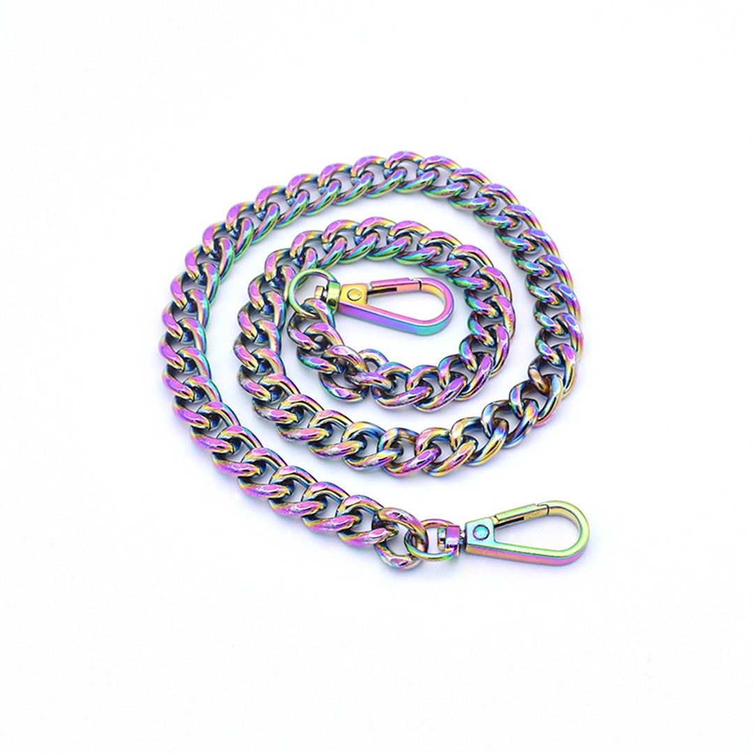 35cm Length Rainbow Color Chain for Purse, Metal Handbag Color Chain - Etsy