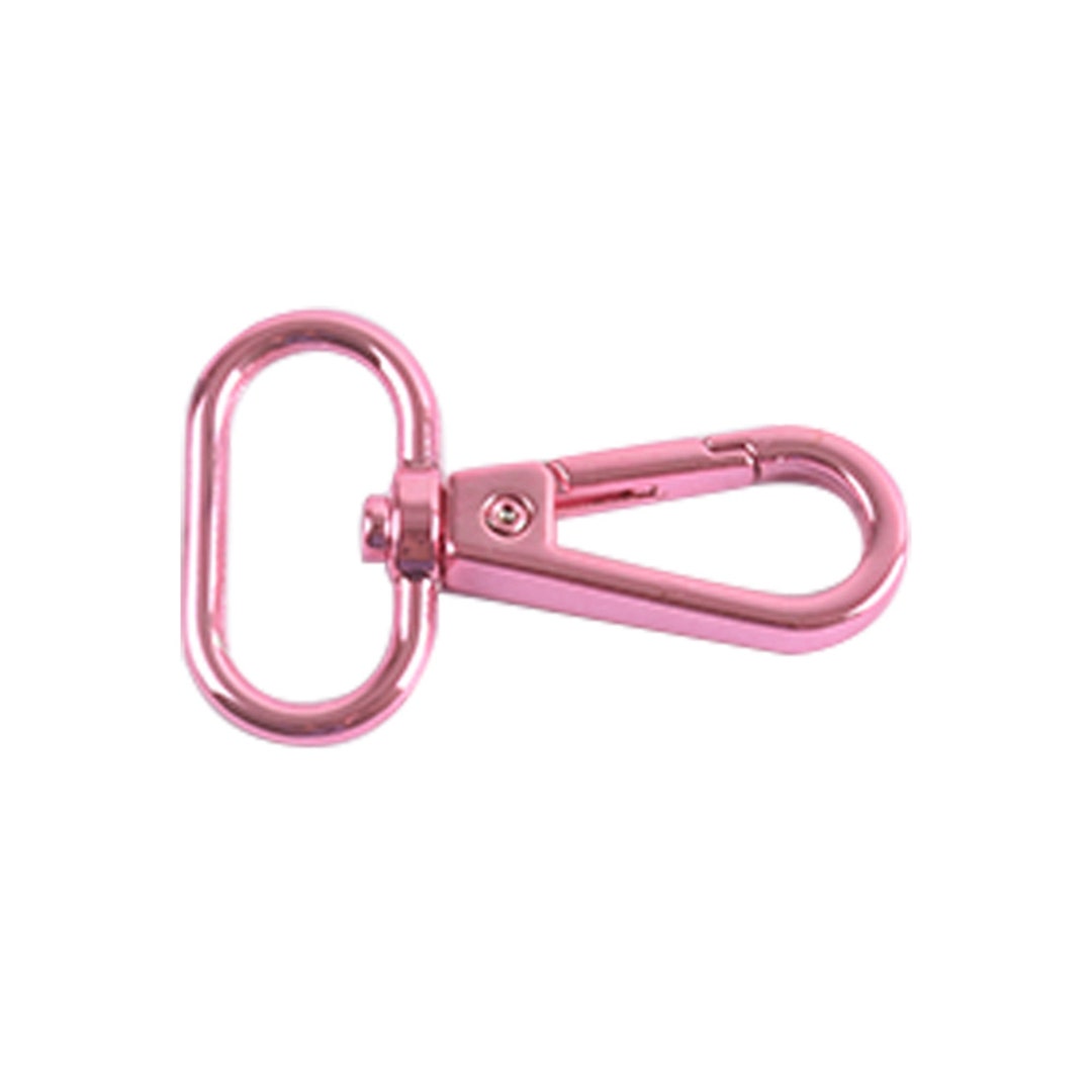 4pcs 1 Inch 1 1/2 Inch Pink Color Handbag Snap Hook,swivel Hook for ...