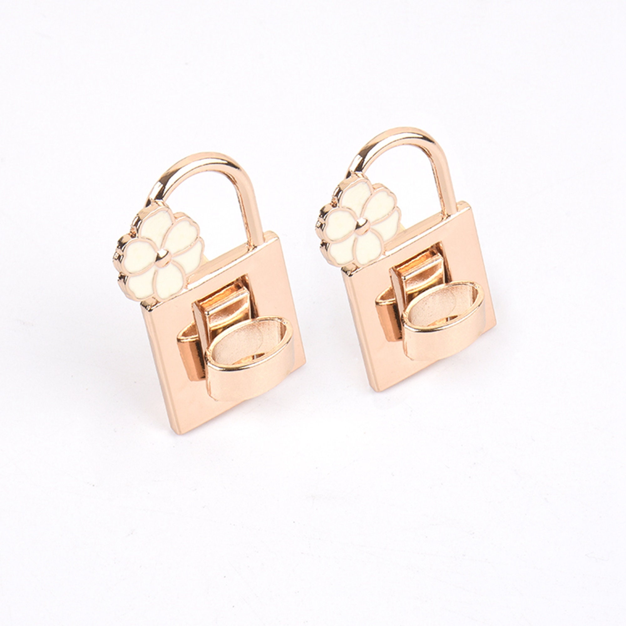 Metal Square Flower Twist Turn Locks - Etsy