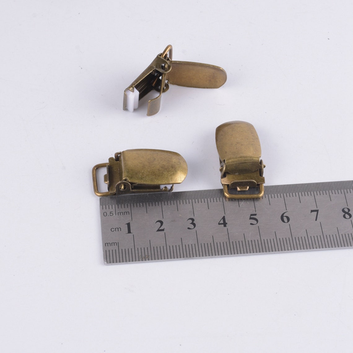Antique Brass Suspender Clip Metal Clips for Belt - Etsy UK