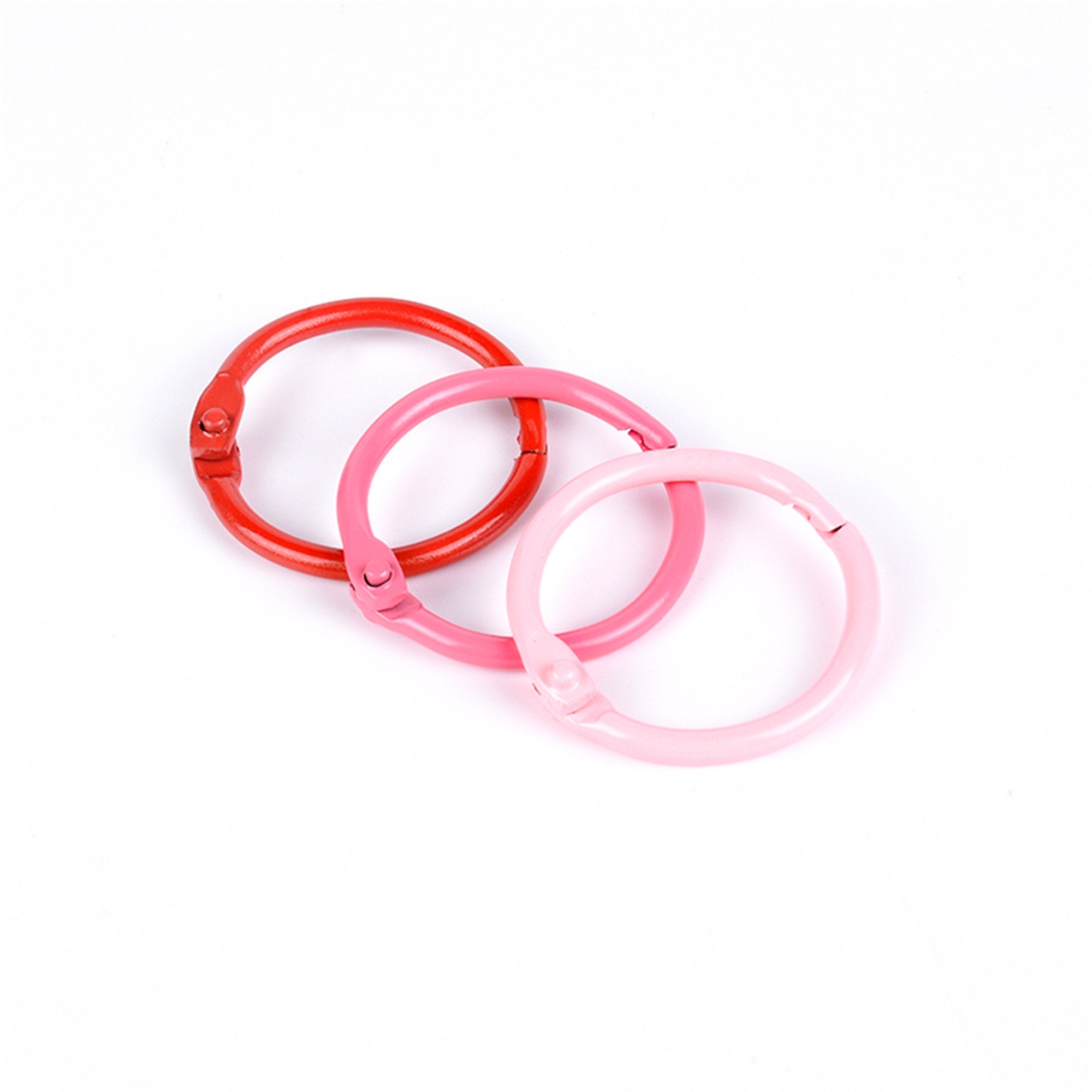 Various Colored Book Ring Loose Leaf Book Binder Hinge Snap O - Etsy