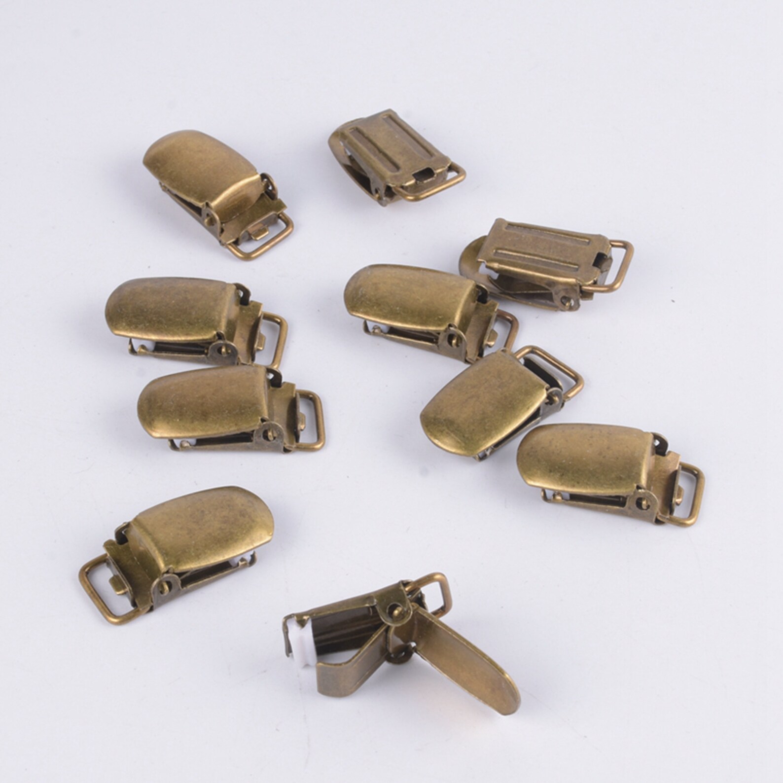 Antique Brass Suspender Clip Metal Clips for Belt - Etsy UK