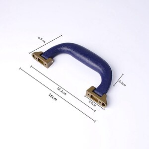 Plastic Box Handle, Blue Color Plastic Handle for Suitcase or Wine Box ...