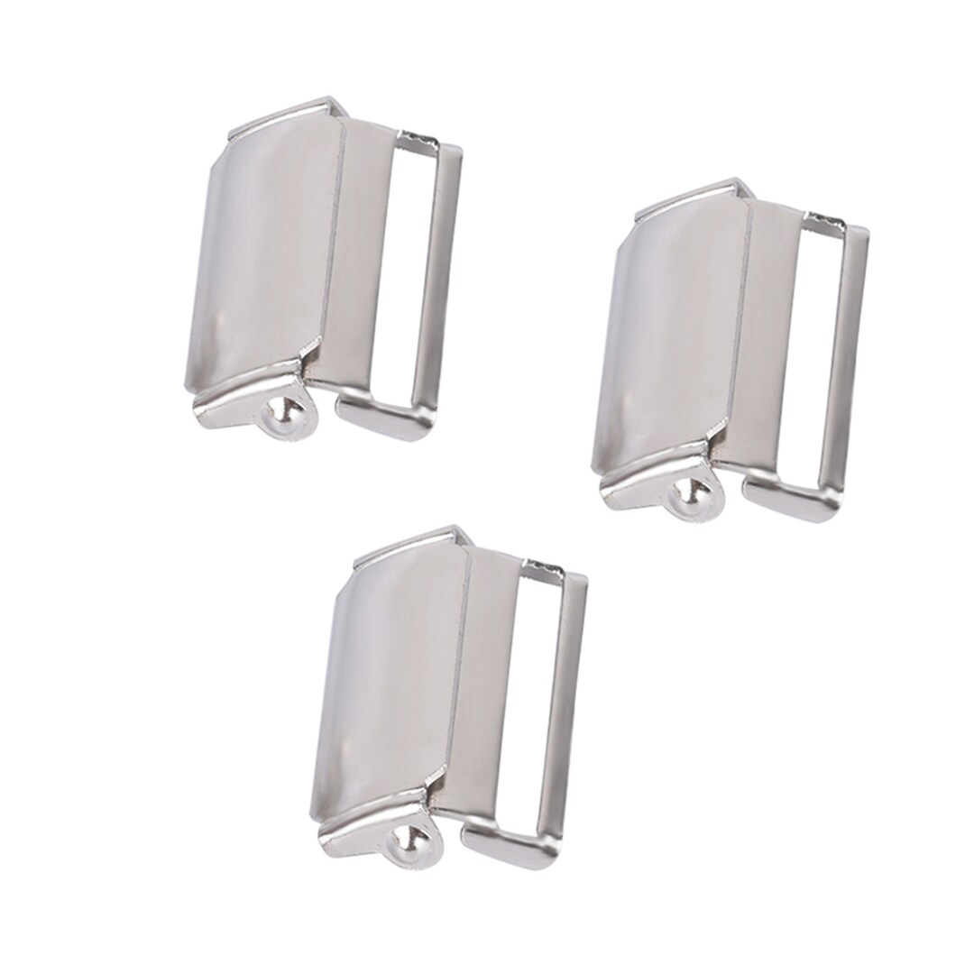 25MM Belt Buckle Strap Slider Suspender Slide Adjusters Suspender Clips ...