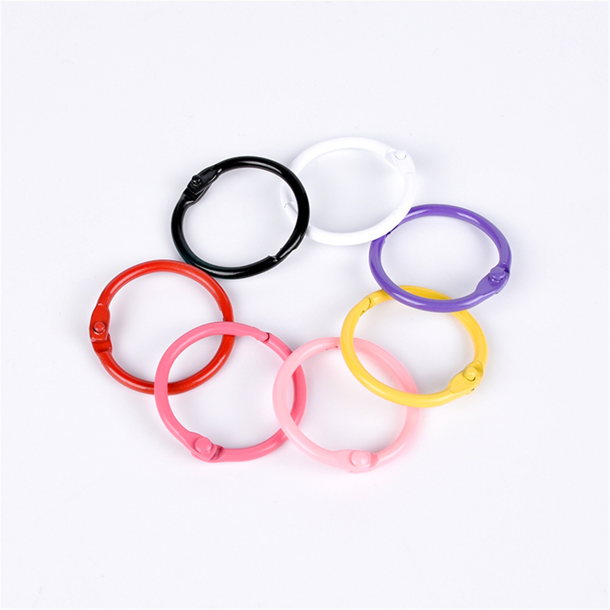 Various Colored Book Ring Loose Leaf Book Binder Hinge Snap O - Etsy