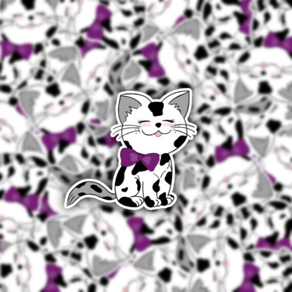 Pride Cats Transgender Non Binary Asexual Bi Lesbian - Etsy