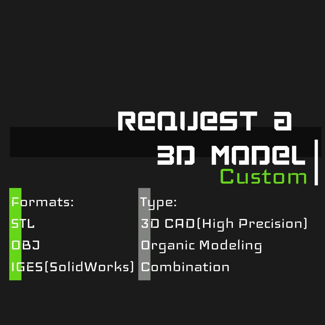 Custom 3D Modeling Quote [deposit - Discounted Final Price] - Etsy