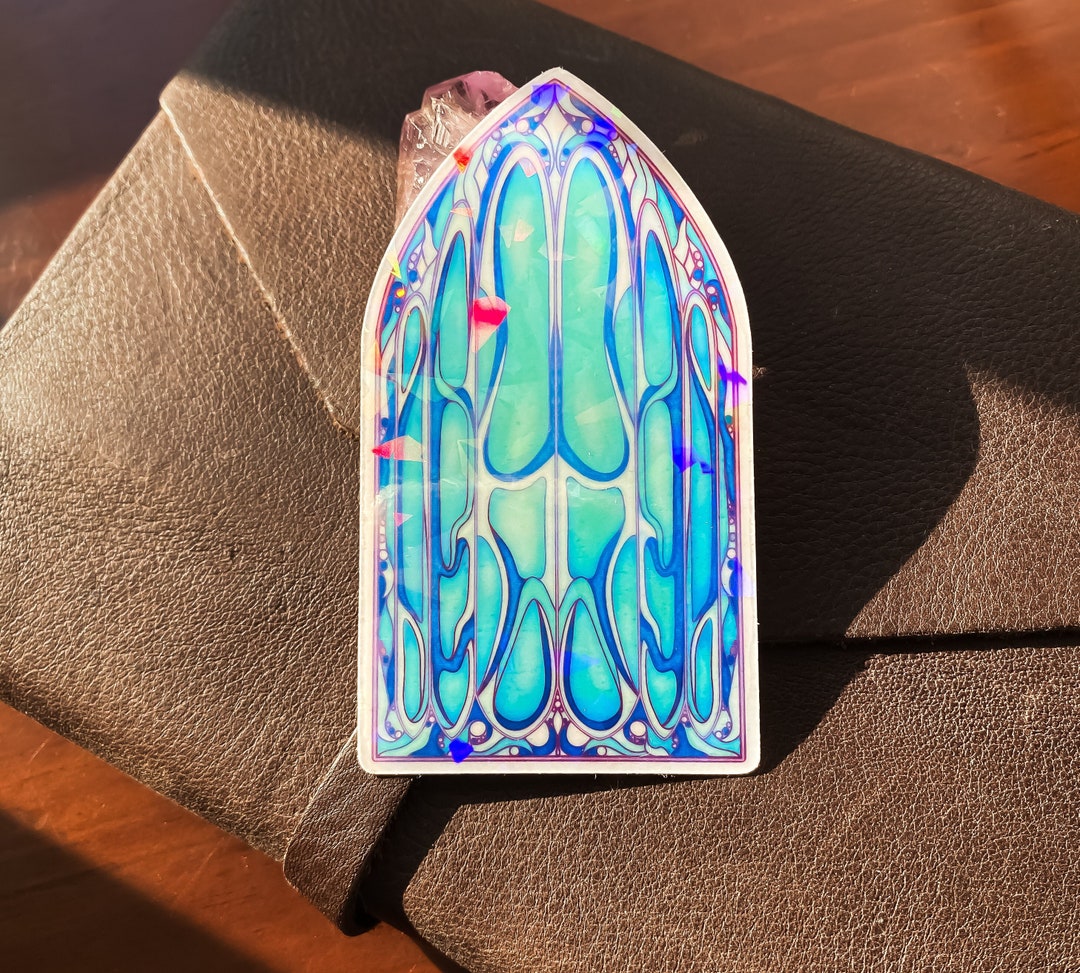 Magical Window Sticker | Transparent Vinyl Holo Laptop Sticker ...