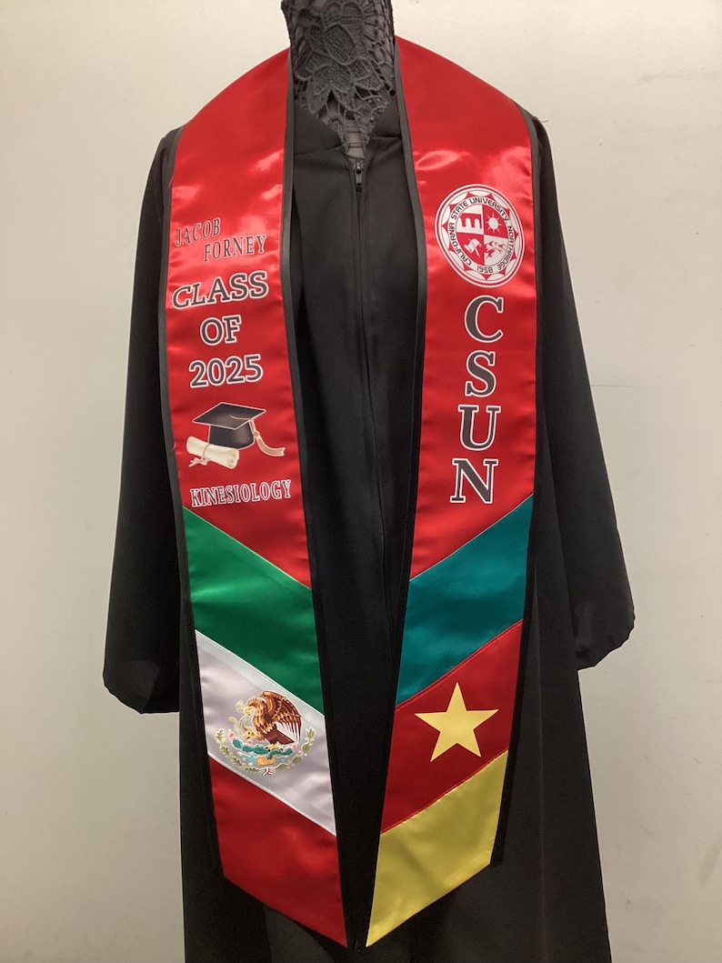 Graduation Stoles, Custom Graduation Sashes, Vinyl Heat Press ...