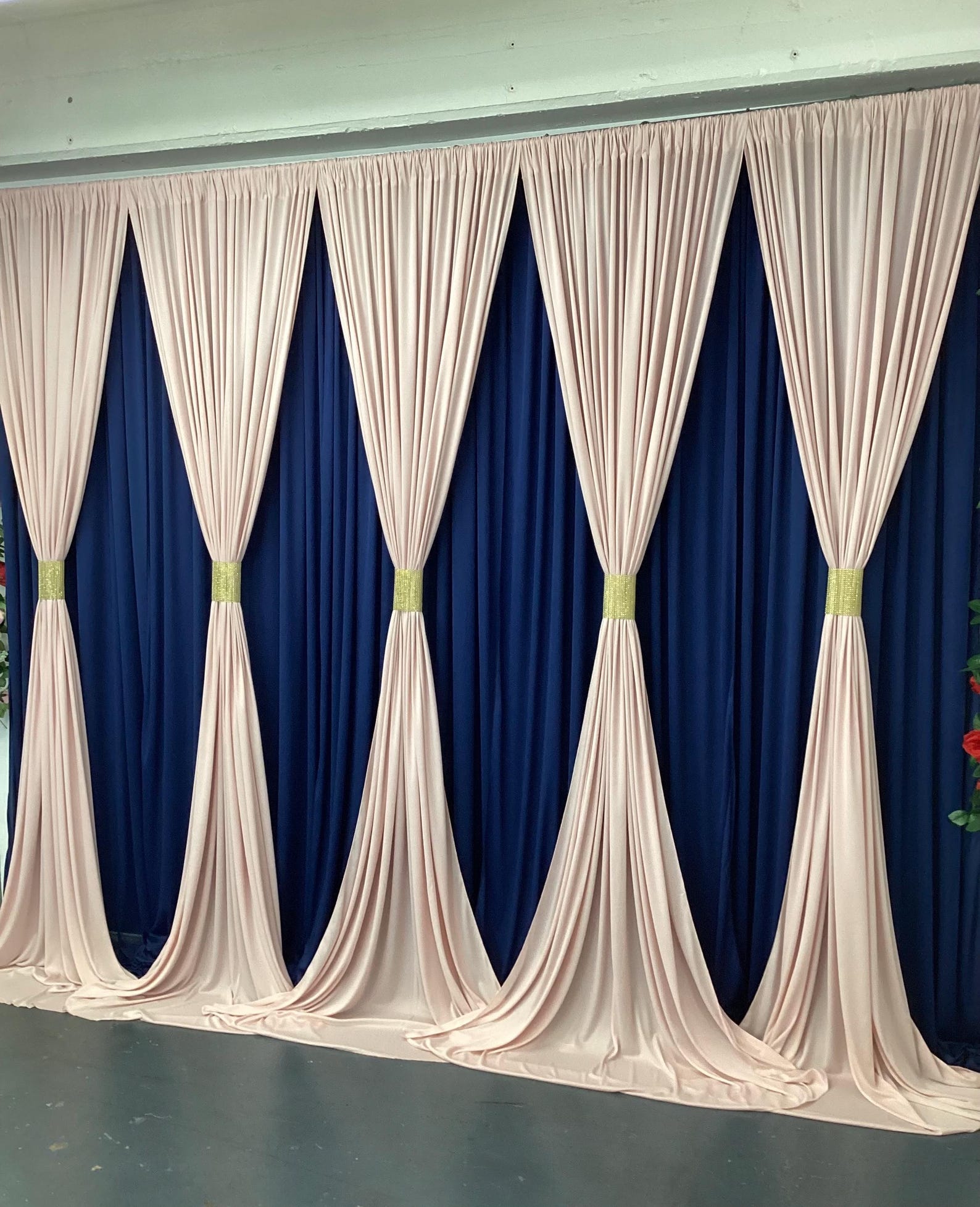 Backdrop Decoration Set 10ft X 9ft | Wedding Reception Backdrop | Event ...