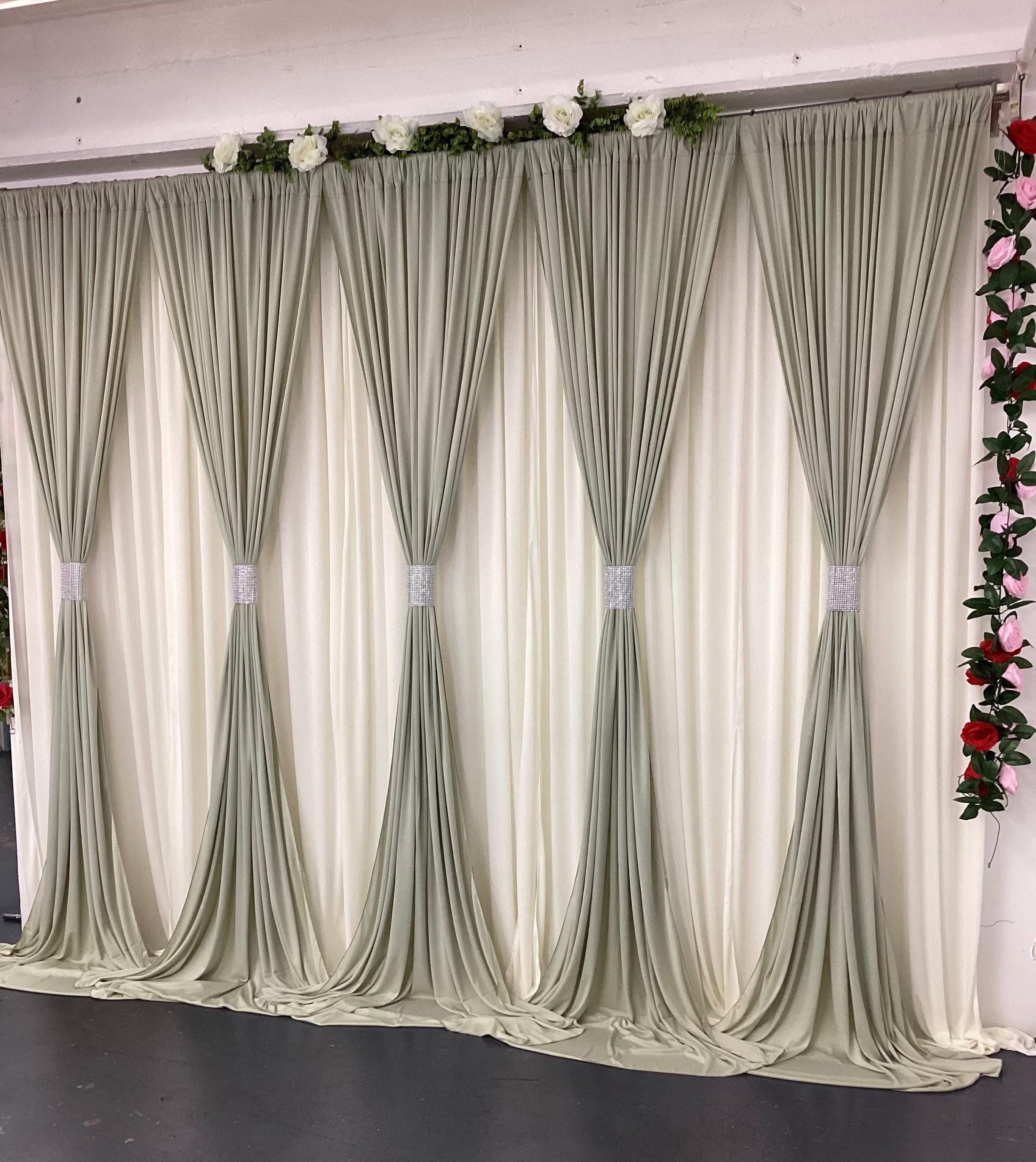 Event Backdrop Decoration Set , Wedding Decoration Backdrop 10’W X 9’H ...