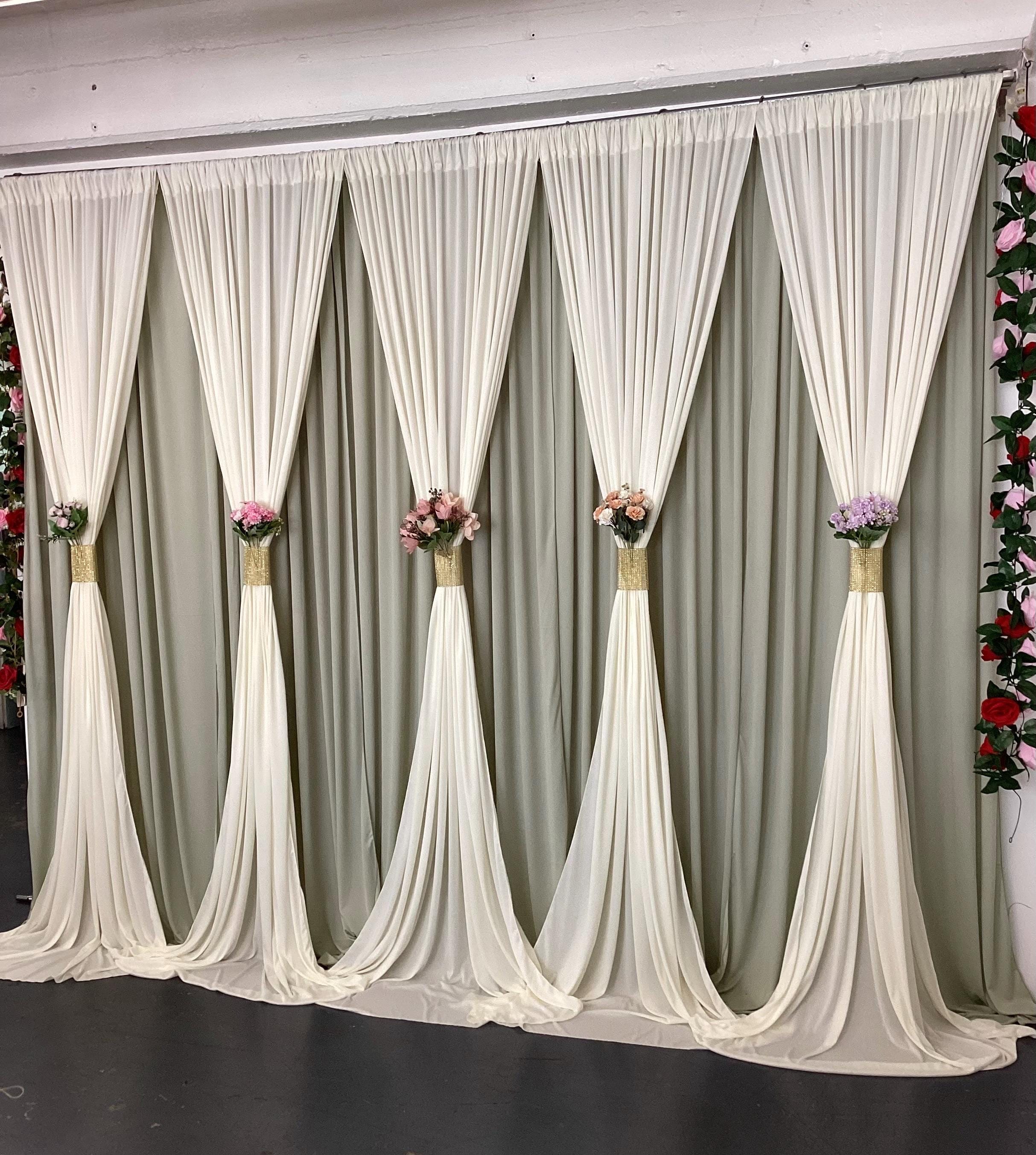 Event Backdrop Decoration Set , Wedding Decoration Backdrop 10’W X 9’H ...