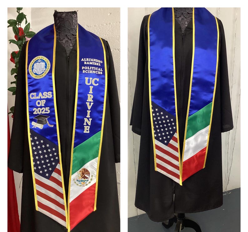 Graduation Stoles, Custom Graduation Sashes, Vinyl Heat Press ...