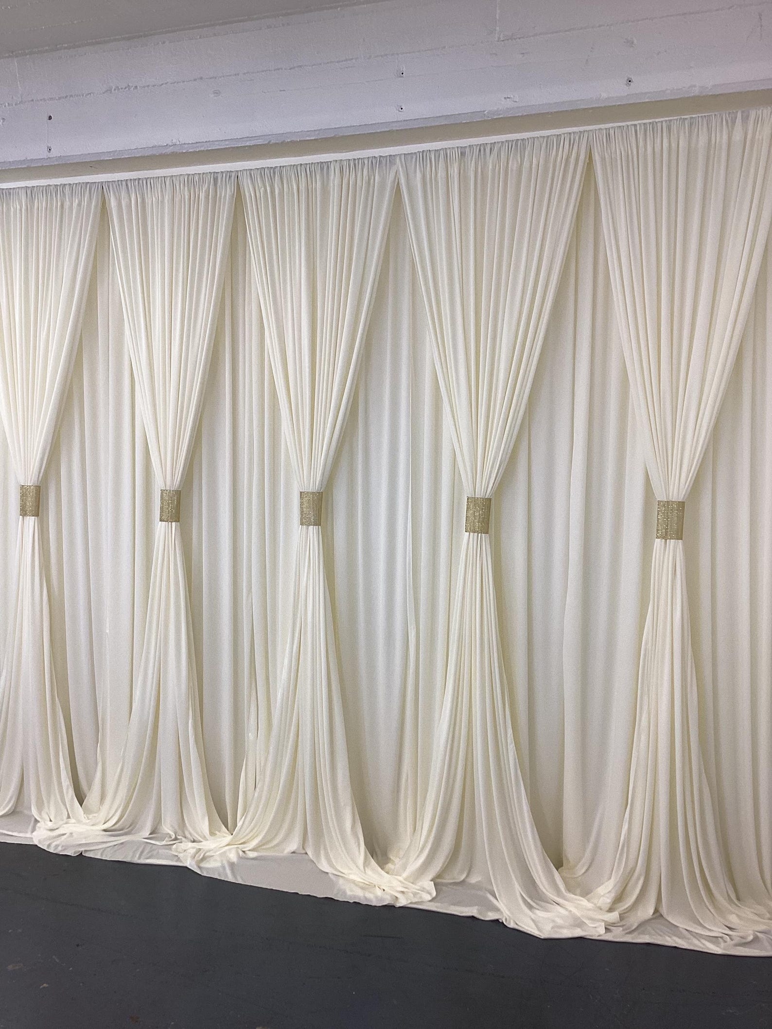 Ivory Backdrop Decoration Set , Wedding Decoration Backdrop 10’W X 9’H ...