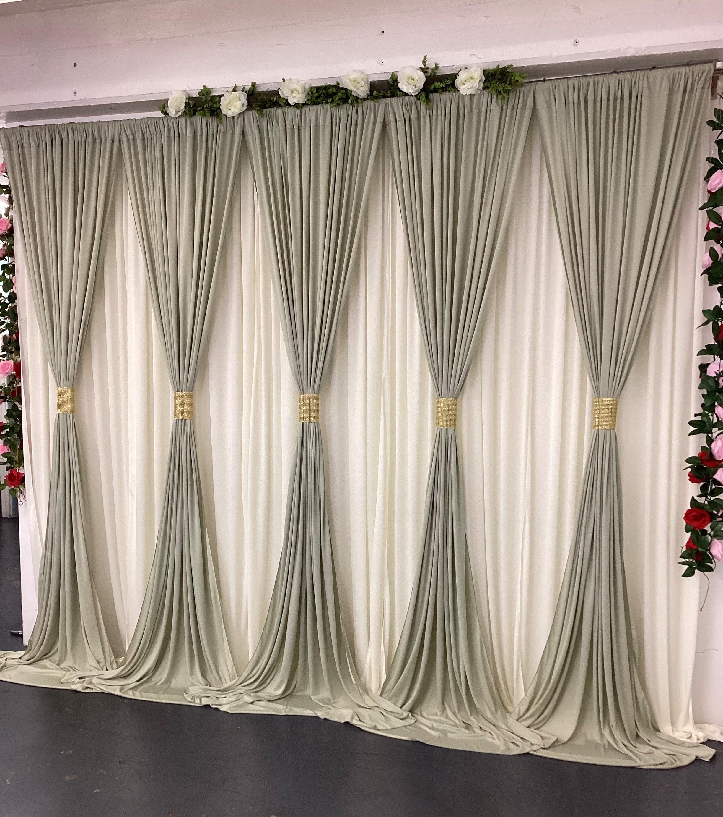 Event Backdrop Decoration Set , Wedding Decoration Backdrop 10’W X 9’H ...