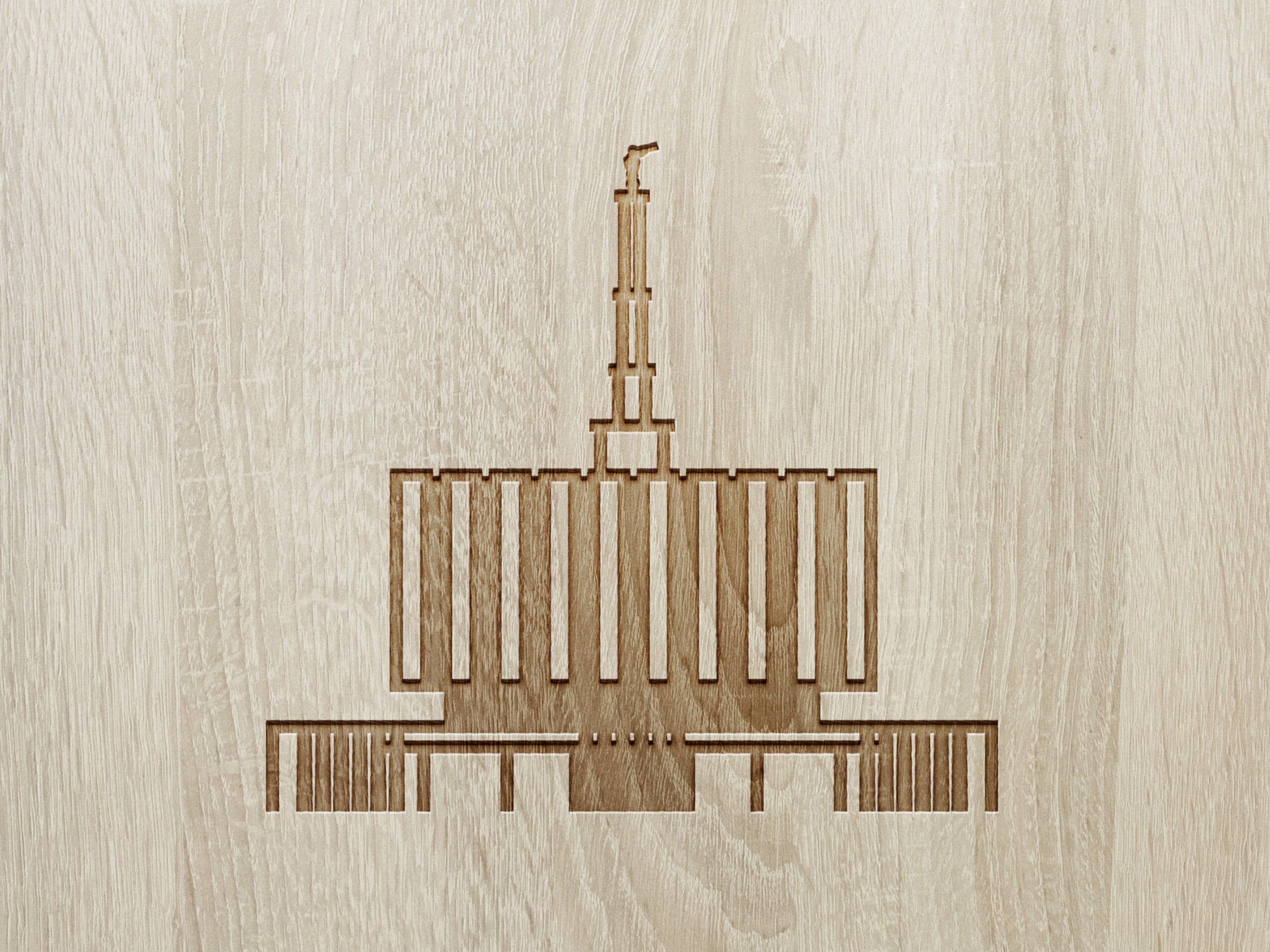 Provo Utah Temple Vector Downloadable File (SVG, EPS) - Etsy