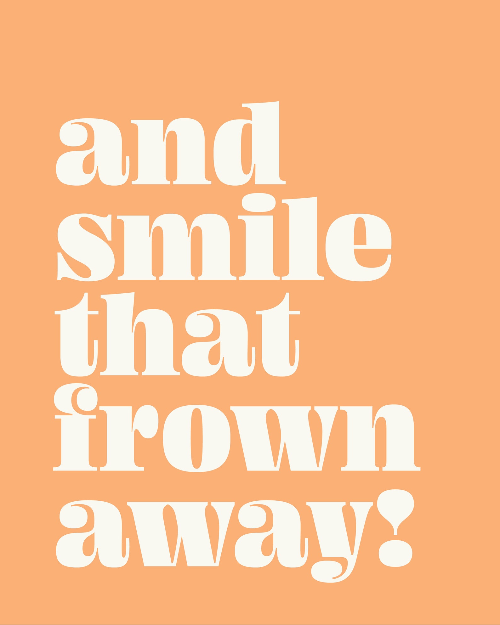 Smile That Frown Away LDS Primary Song Quote Downloadable Print - Etsy