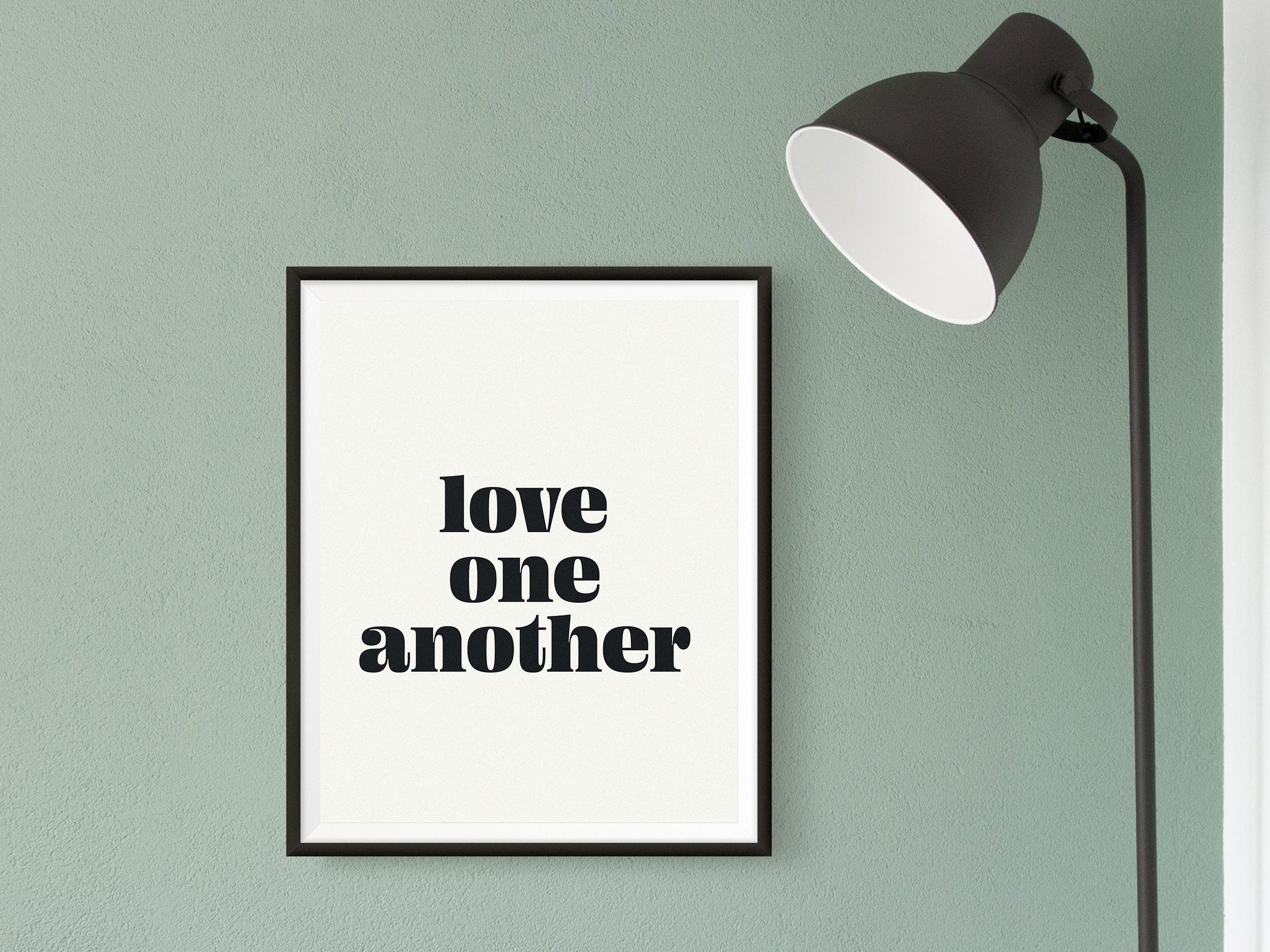 Love One Another LDS Hymn Quote Downloadable Print - Etsy