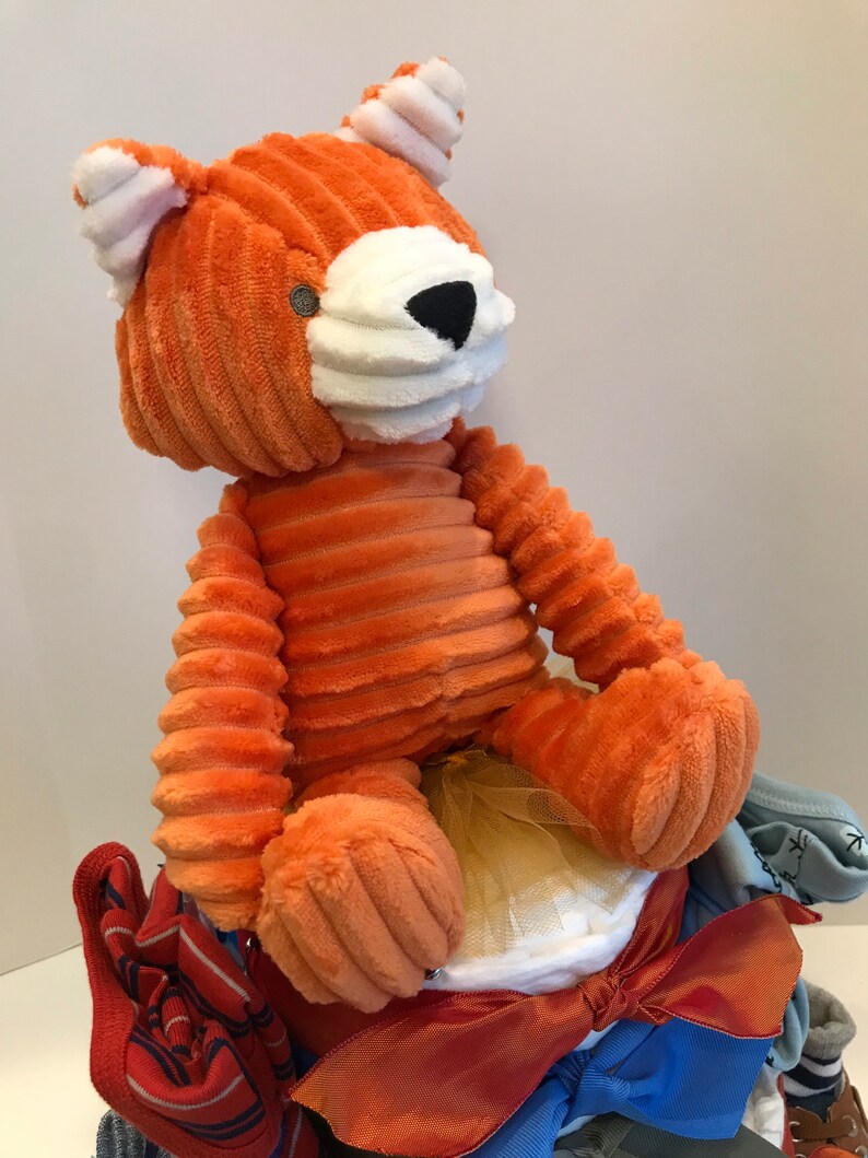 Fox Diaper Cake - Etsy