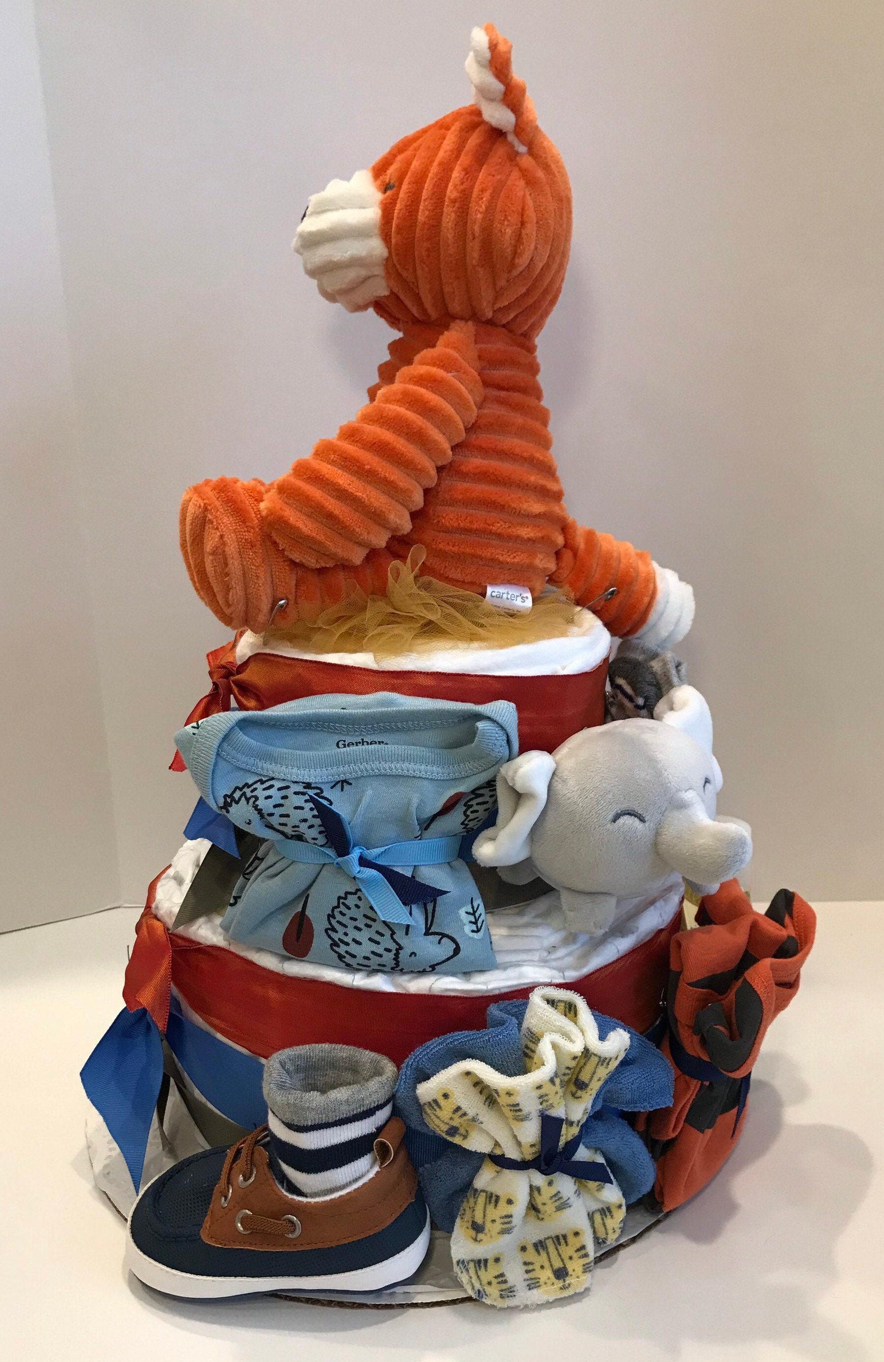 Fox Diaper Cake - Etsy