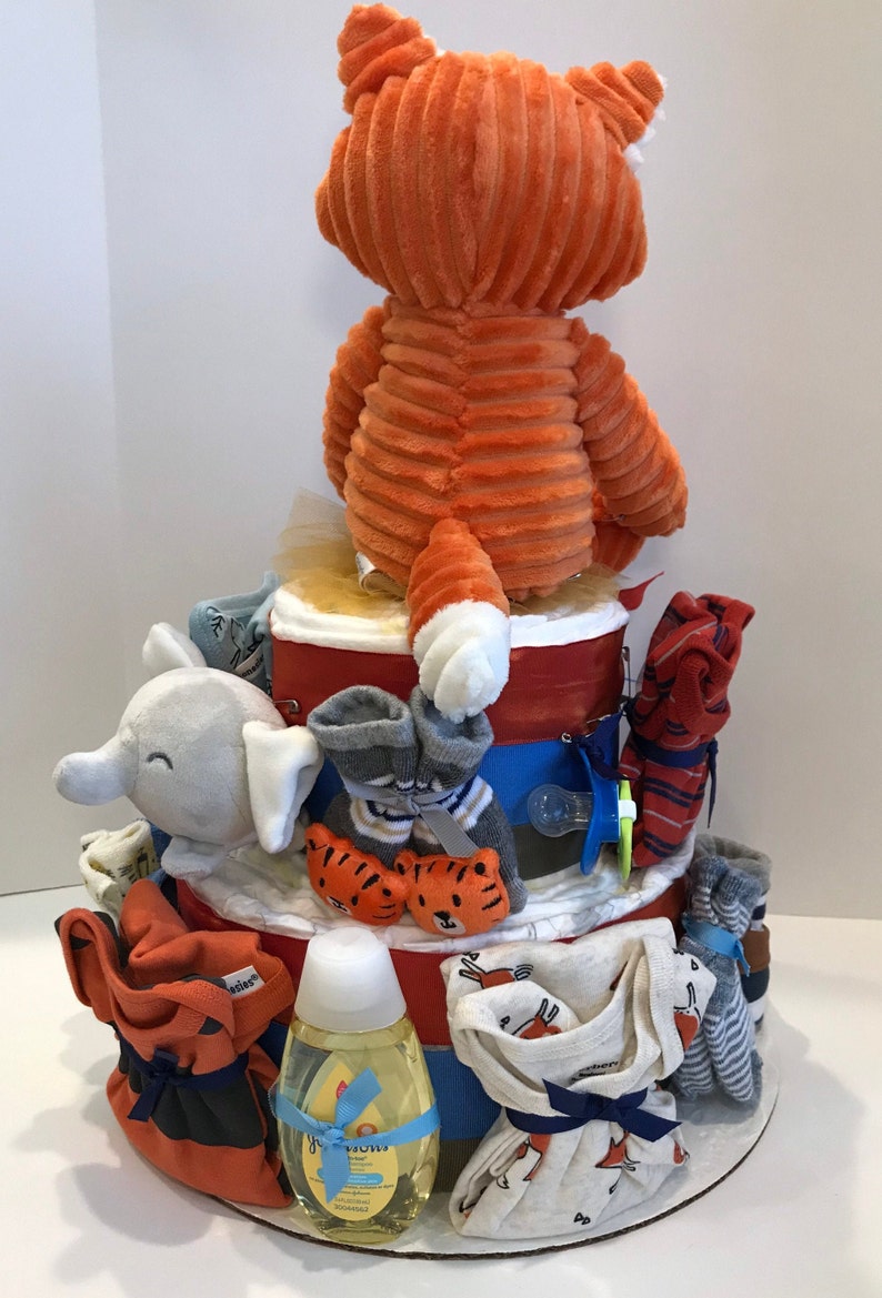 Fox Diaper Cake - Etsy