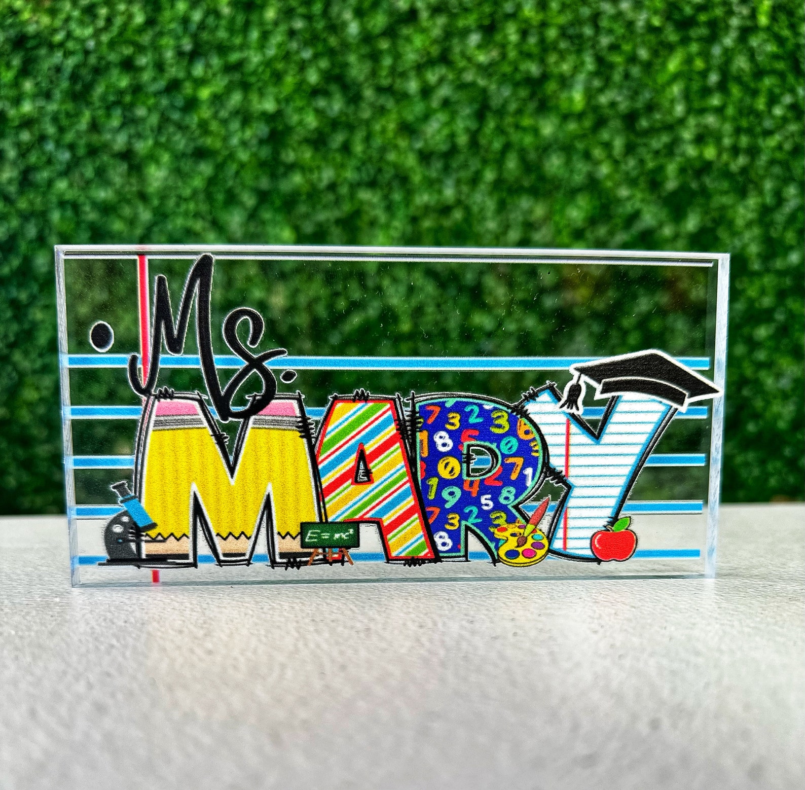 TEACHER APPRECIATION PLAQUES - Etsy