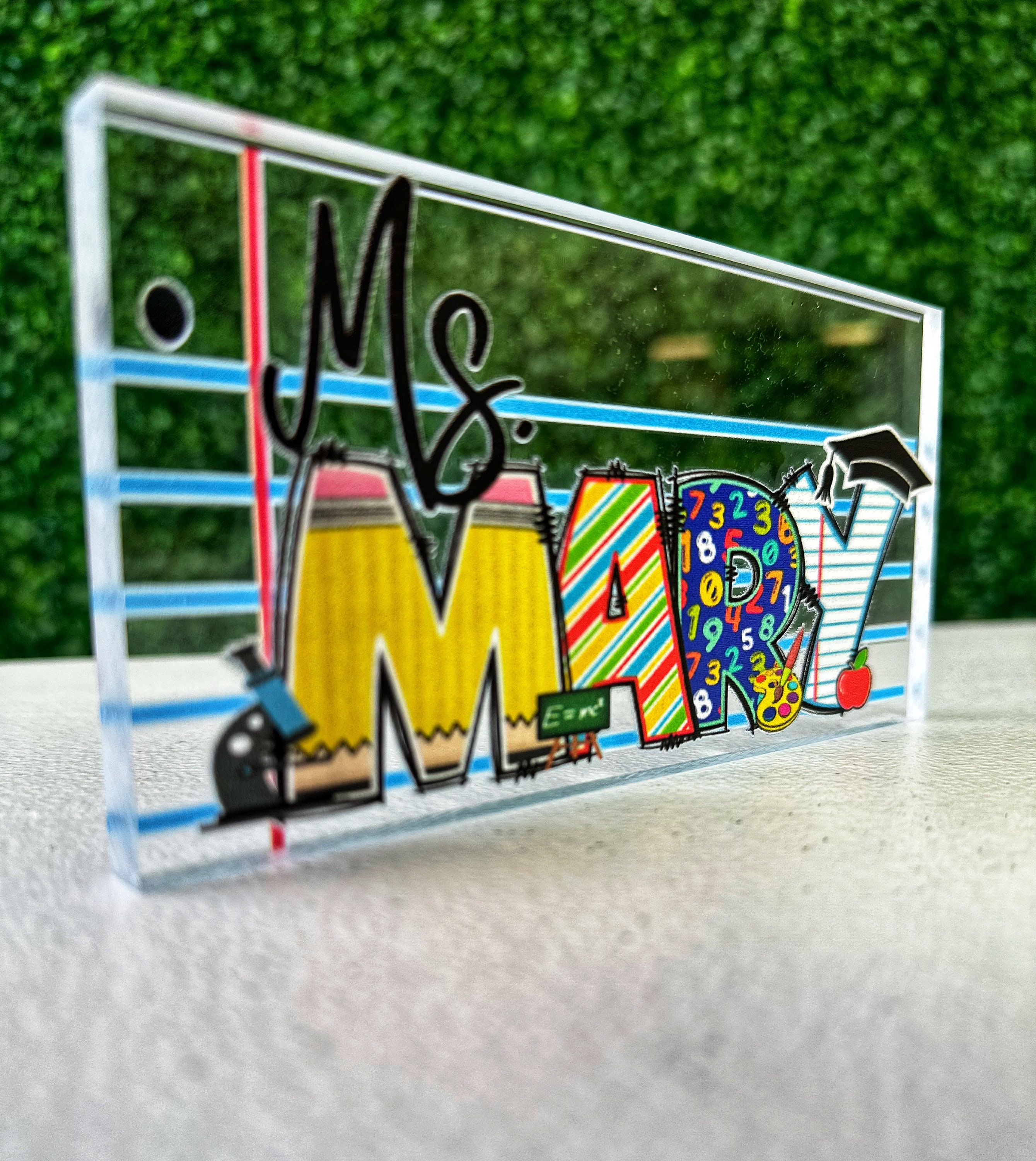 TEACHER APPRECIATION PLAQUES - Etsy