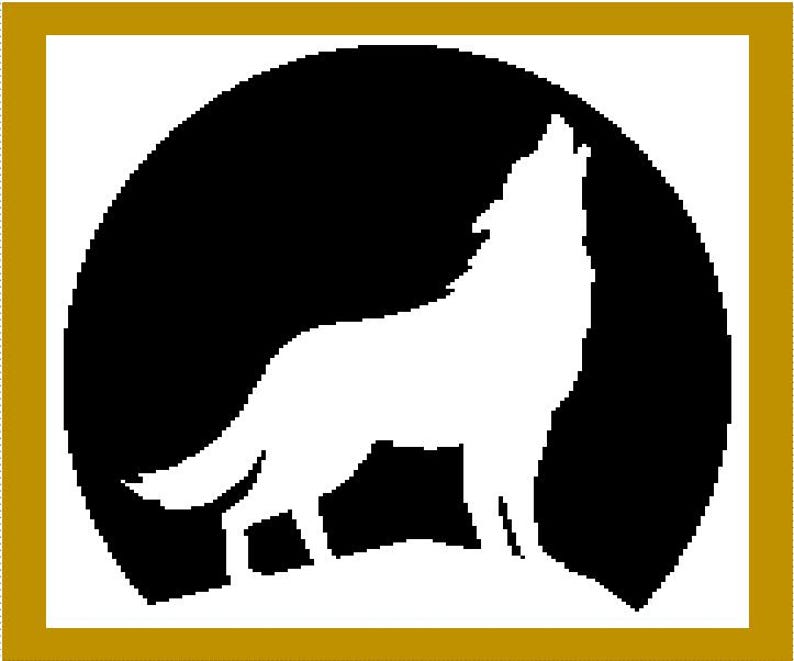 Howling Wolf Baby Blanket Knitting Pattern - Etsy