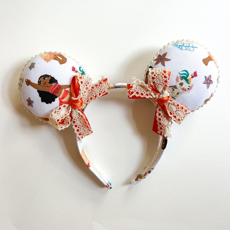Moana Disney Inspired Mickey Ears - Etsy