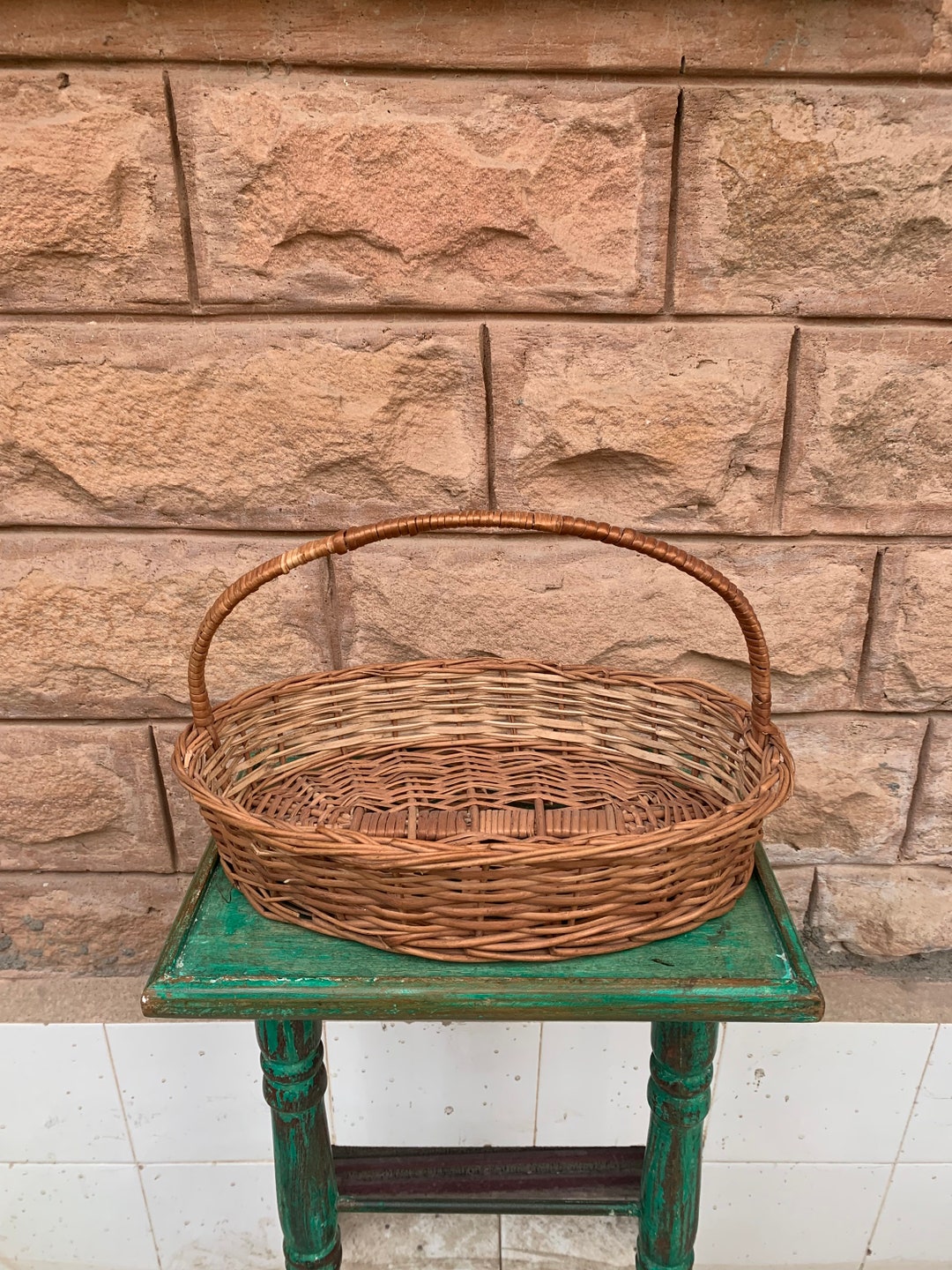 Round Jali Deep Cane Bamboo Fruit Multipurpose Handmade Eco Friendly ...