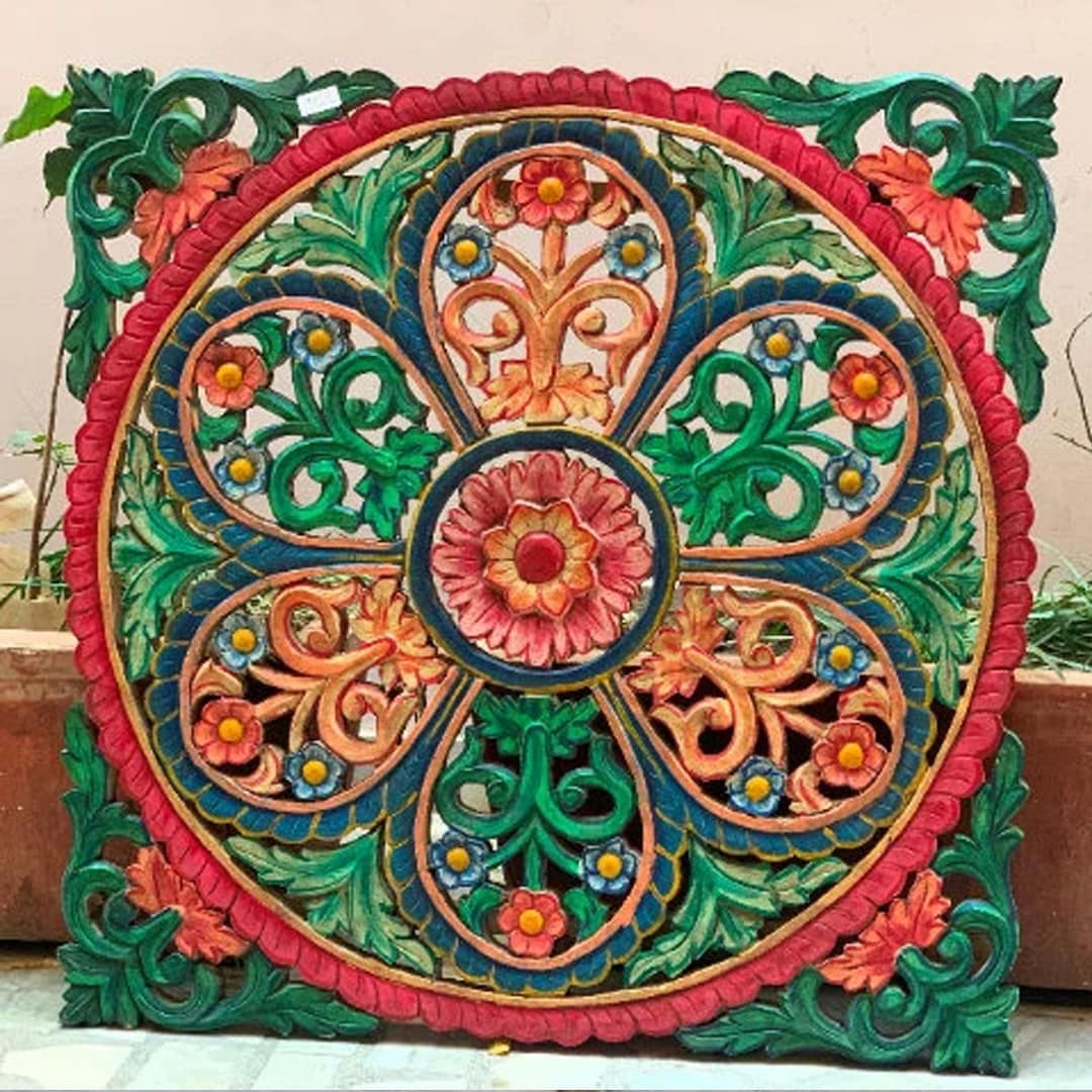 Classic Wooden Jali Wall Frame/traditional Indian Decor/handcrafted ...