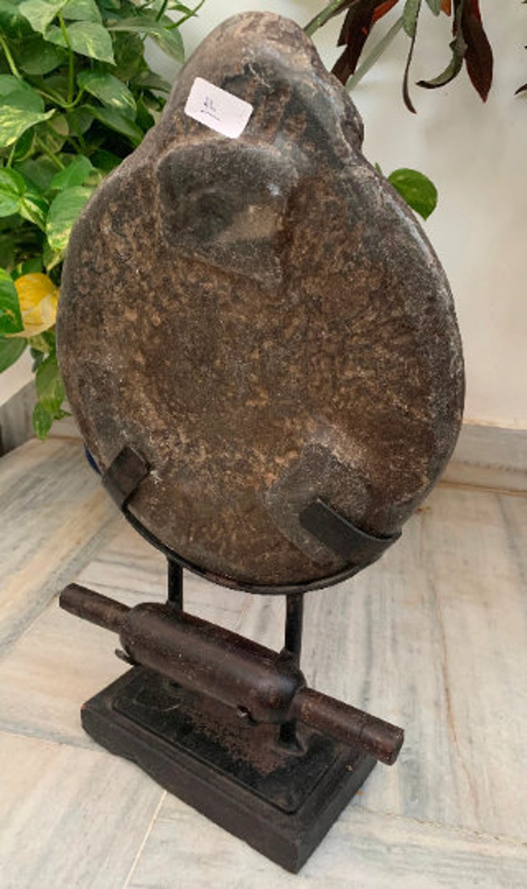 Antique Marble Chakla Belan/old Roti Maker With Stand/chapati Maker ...