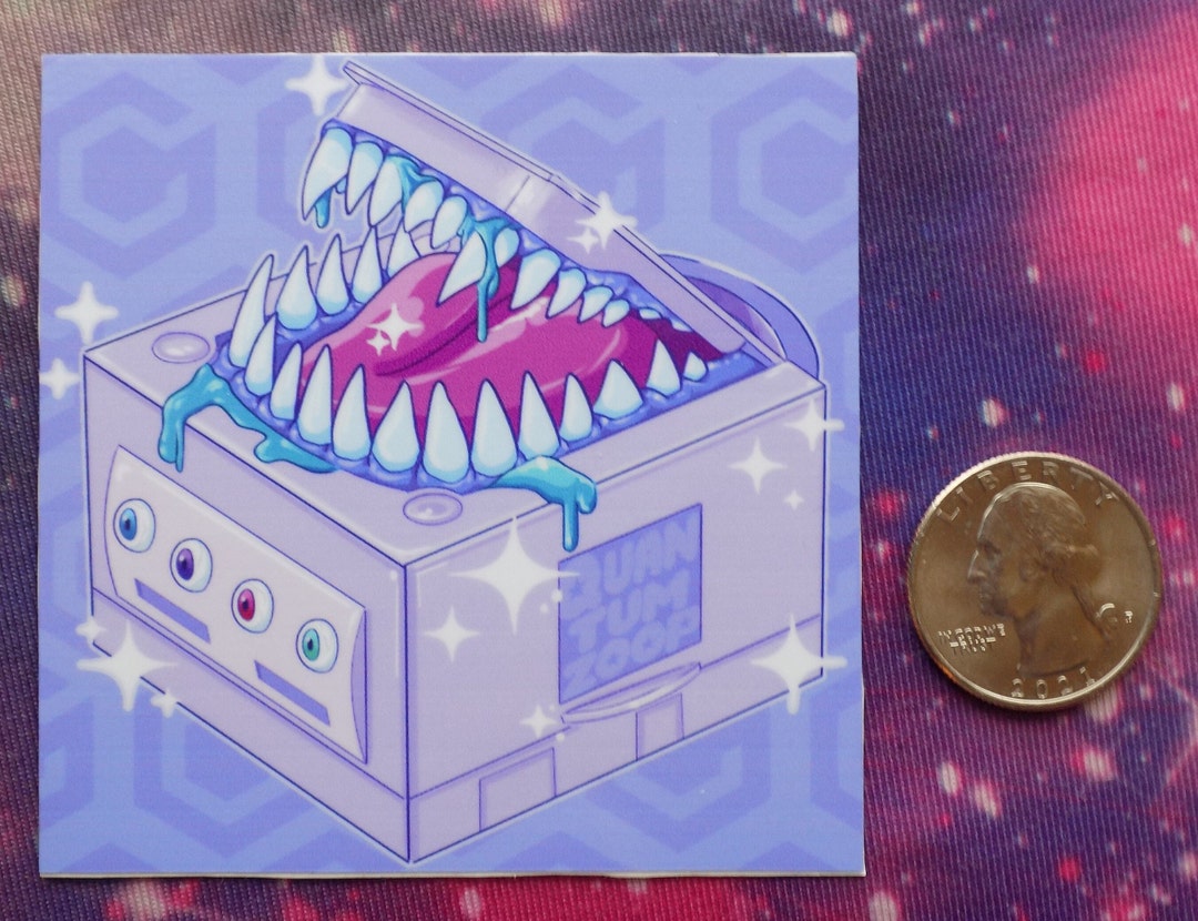 Mimic Monster Gamecube Sticker - Etsy
