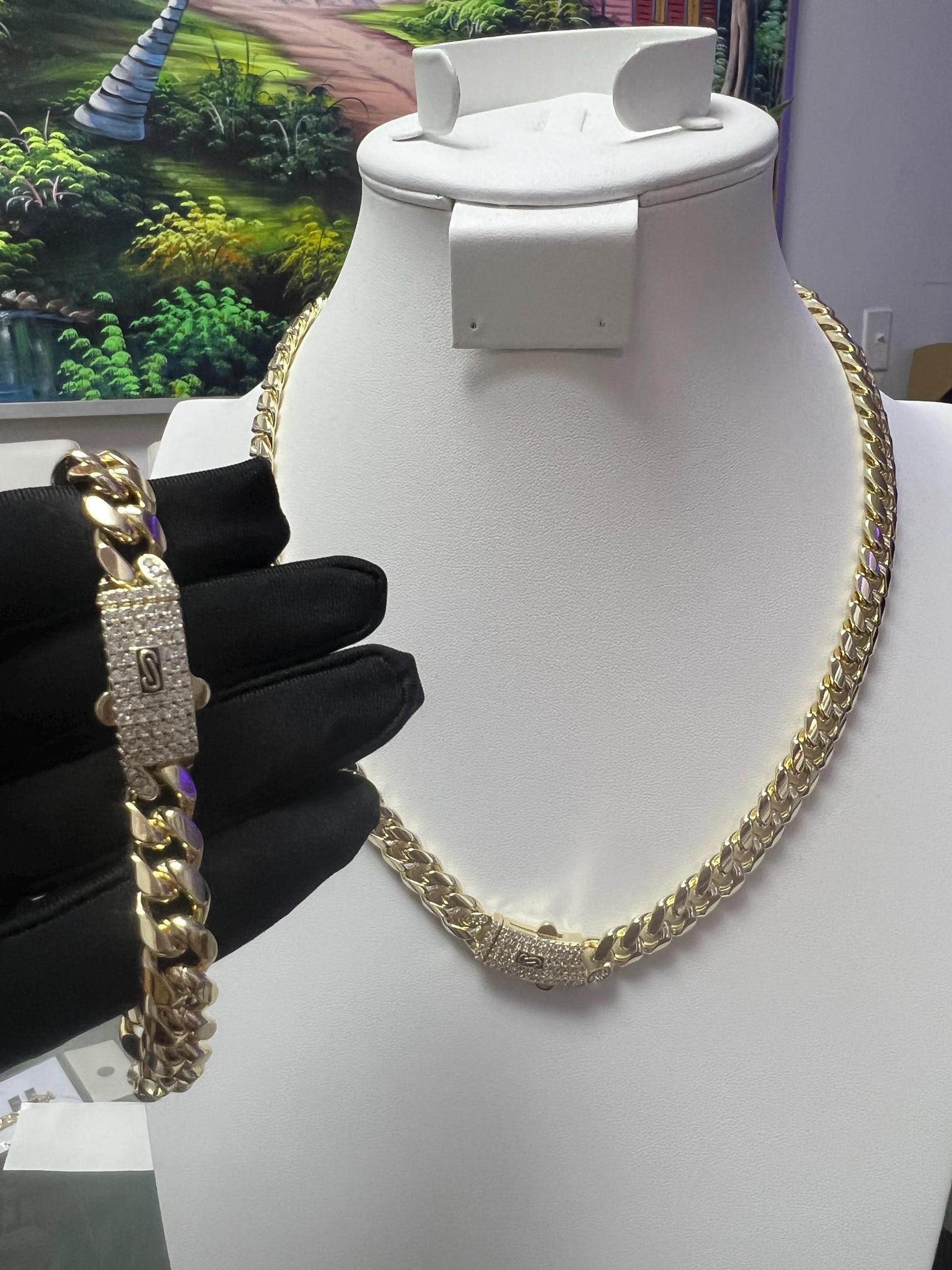 Cuban Monaco Set (8mm) - Etsy