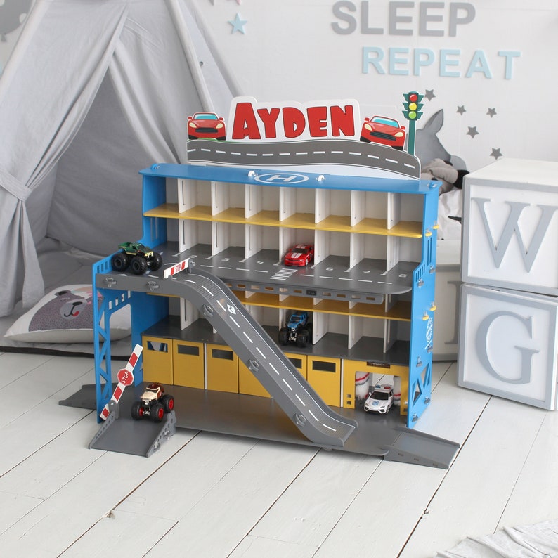 Wooden Toy Car Parking Lot Personalized Gift for Boys Toys - Etsy