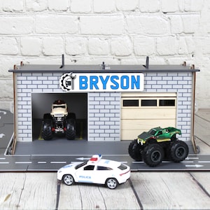 Toy Garage With Sectiona Roll-up Doors, Pull-push to Open Doors ...