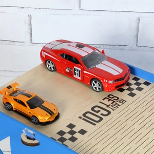 Toy Car Jump Ramp: Stunt Slope & Display Rack for 1/64 Scale - Etsy