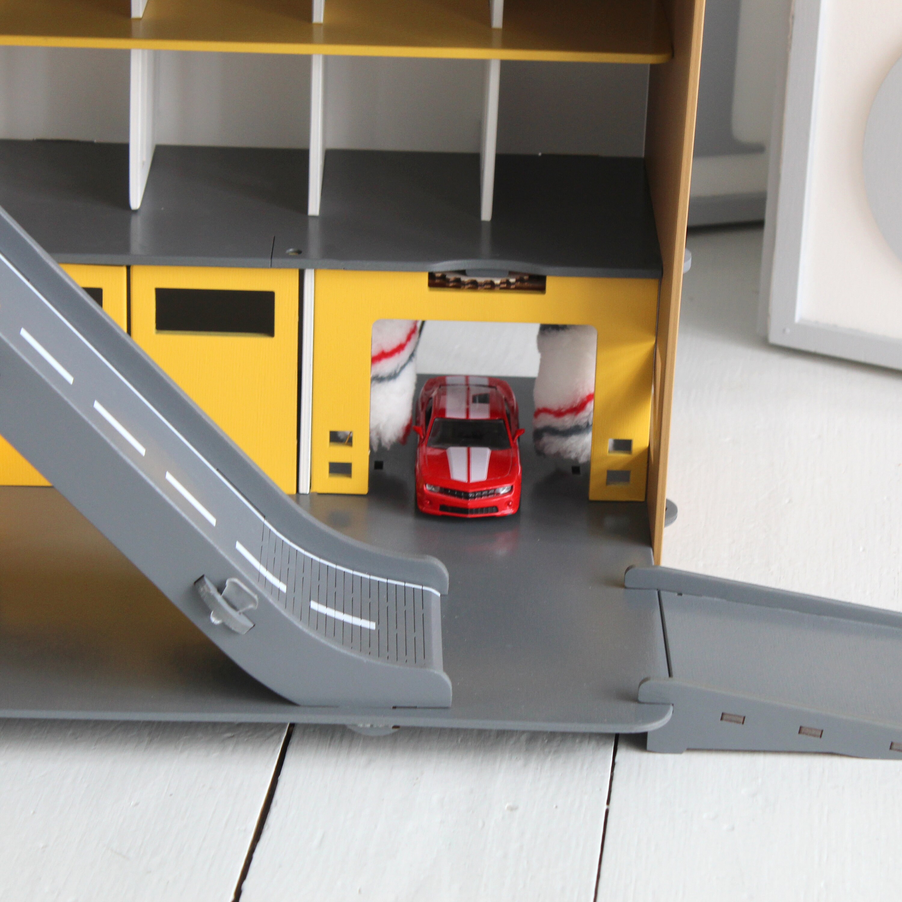 Toy Car Storage for Toy Cars, 3-5 Year Od Toddler Boy Gift, Wooden Toy ...