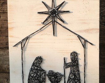 Nativity String Art - Etsy