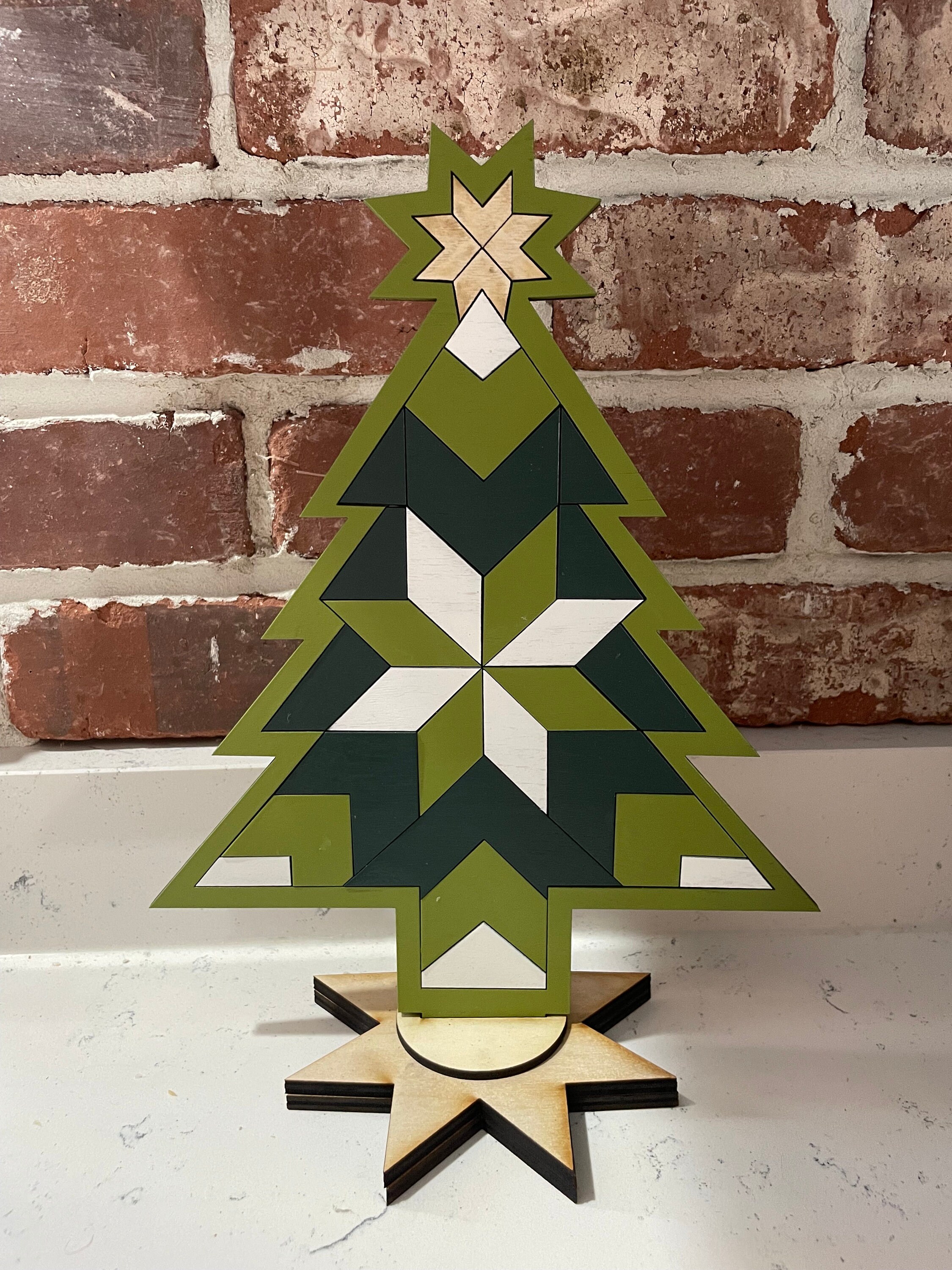 CUSTOM Quilt Tree Quilt Pattern Unique Christmas Decor - Etsy