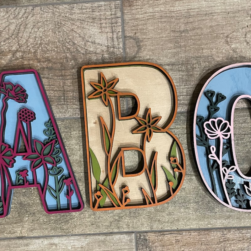 Decorative Wall Letters - Etsy