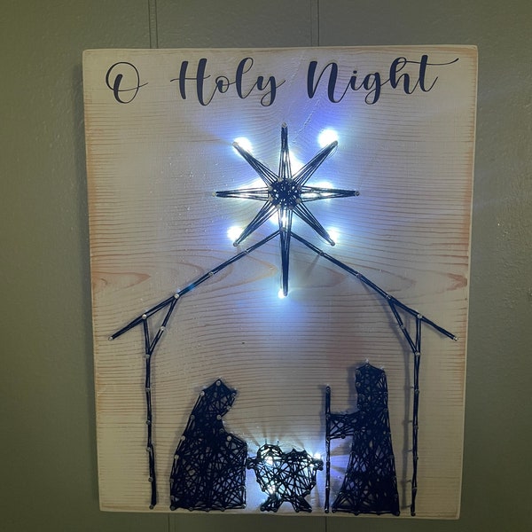 Nativity String Art - Etsy