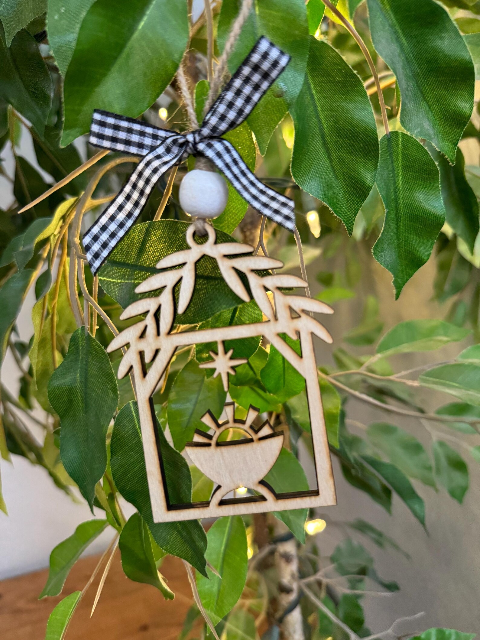 Nativity Story Ornament; Away in a Manager Ornament; Unique Ornament ...