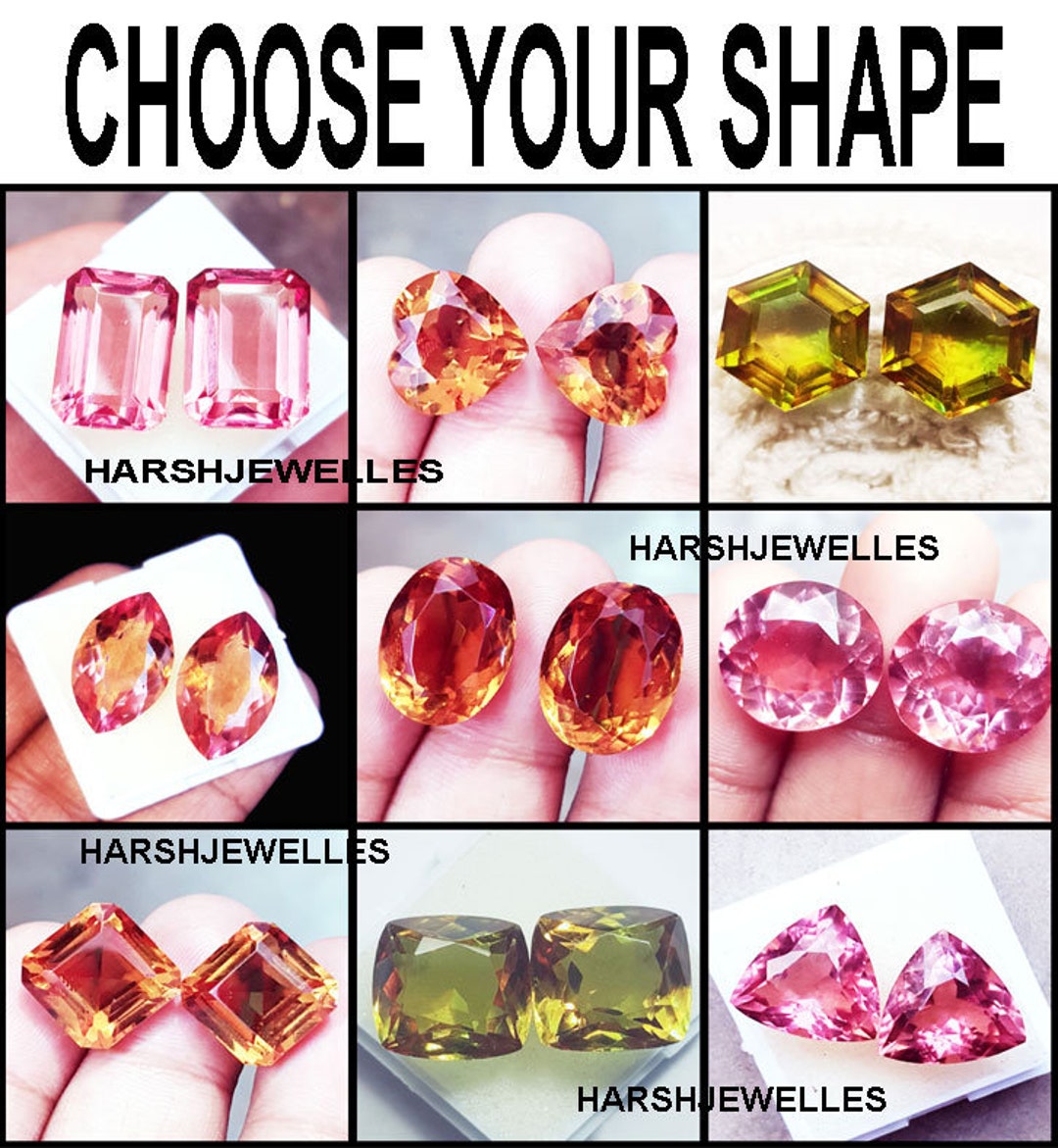 Color Change Zultanite Mixed Shape Excellent Cut Loose Gemstone 8 to 10 ...
